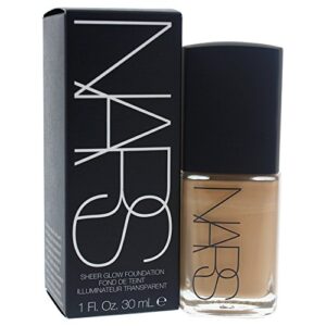 nars sheer glow foundation, barcelona/medium, barcelona, 30ml/1 ounce (i0015817)