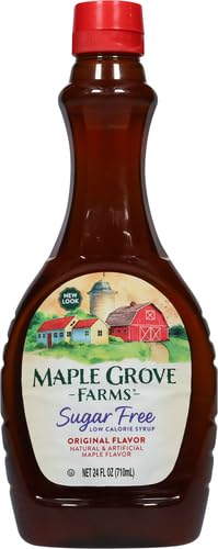 Maple Grove Farms, Syrup, Sugar Free, 24 Ounce