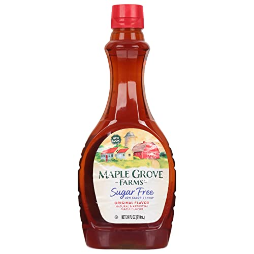 Maple Grove Farms, Syrup, Sugar Free, 24 Ounce