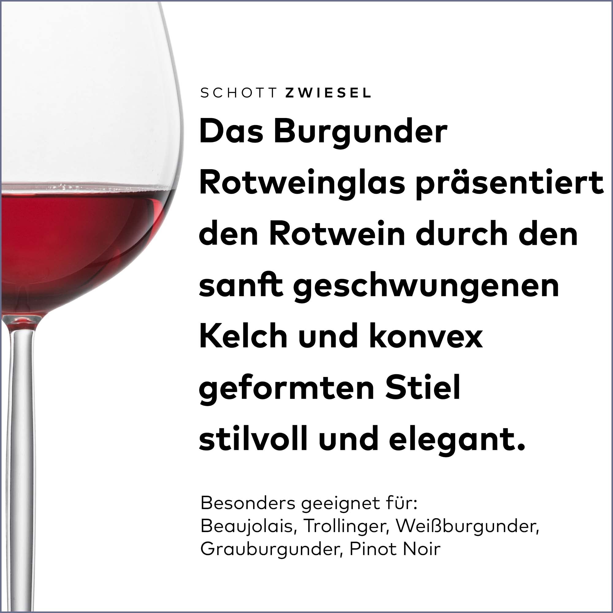 Schott Zwiesel Diva Burgundy Glass, Twin Pack