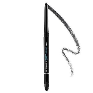 sephora collection retractable waterproof eyeliner 09 glitter black