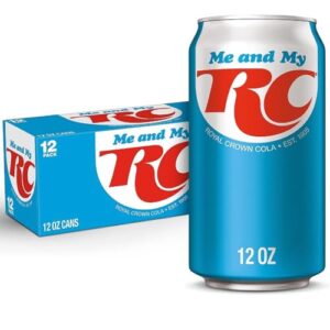 rc cola soda, 12 fl oz (pack of 12)