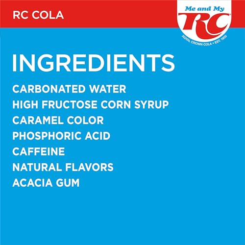 RC Cola Soda, 12 Fl Oz (Pack of 12)