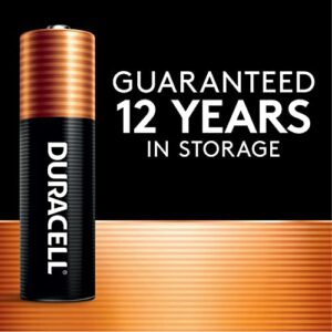 Duracell Coppertop AA Batteries with Power Boost Ingredients, 20 Count Pack Double A Battery with Long-lasting Power, Alkaline AA Battery for Household and Office Devices