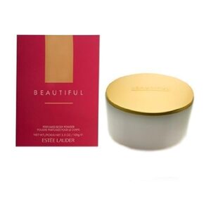 beautiful by estee lauder for women body powder 3.5-ounce, 0.25 box