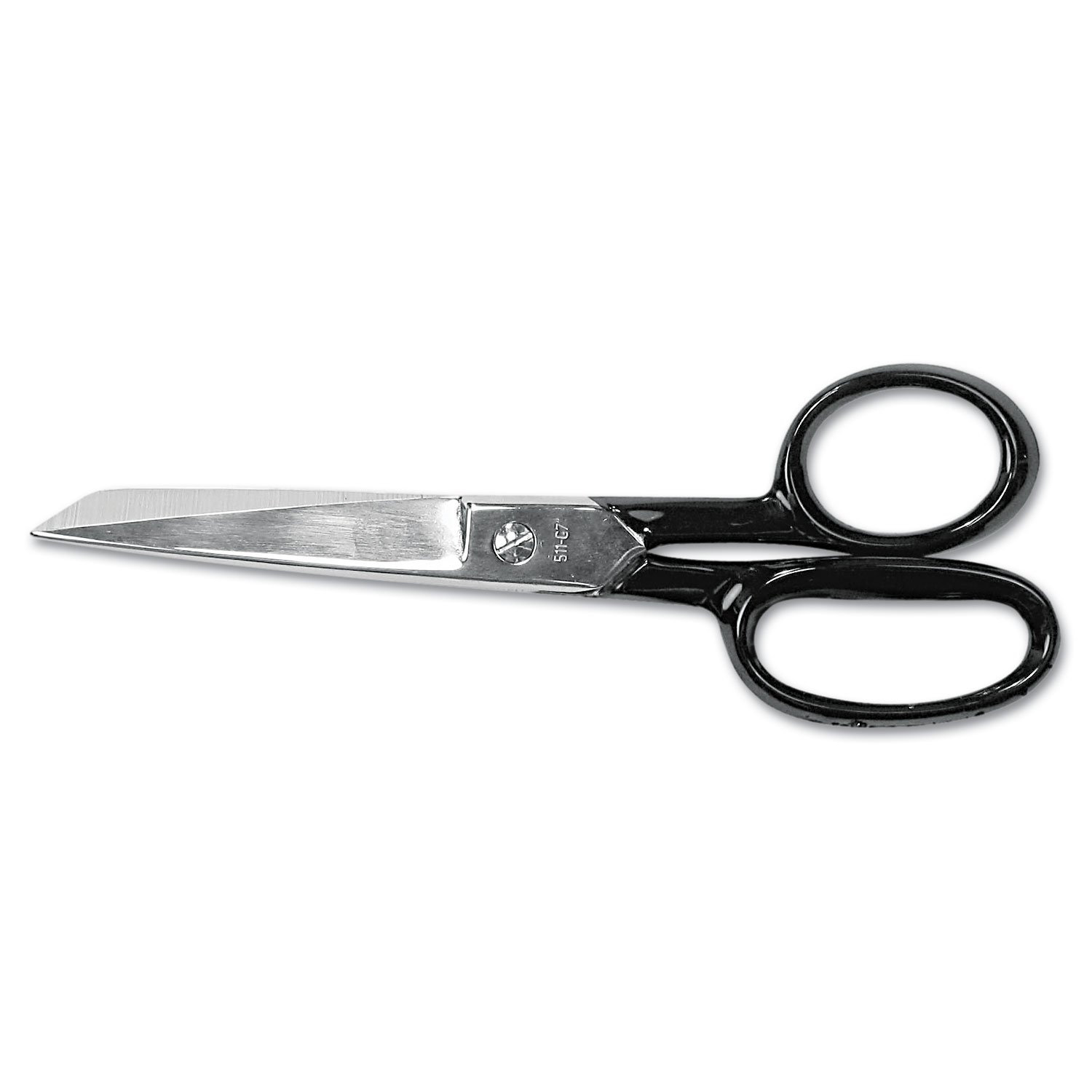 Clauss 10259 Hot Forged Carbon Steel Shears, 7-Inch Long, Black