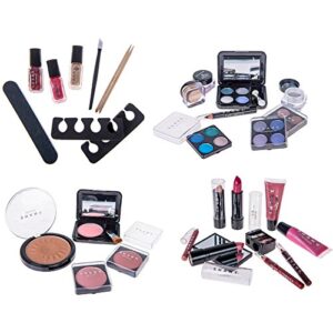 SHANY Carry All Trunk Makeup Set (Eye shadow palette/Blushes/Powder/Nail Polish and more)