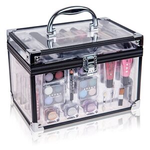 SHANY Carry All Trunk Makeup Set (Eye shadow palette/Blushes/Powder/Nail Polish and more)