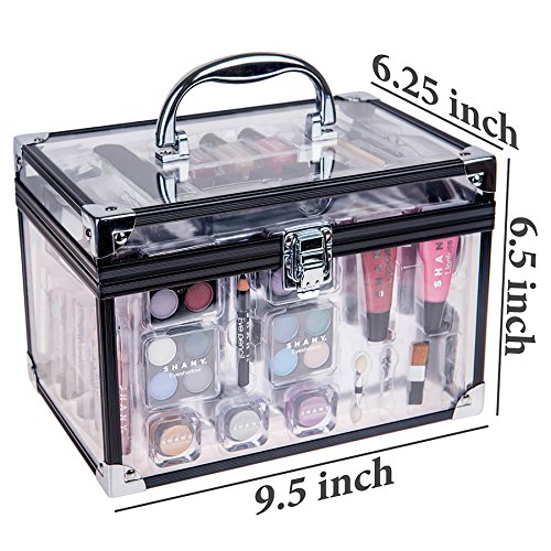 SHANY Carry All Trunk Makeup Set (Eye shadow palette/Blushes/Powder/Nail Polish and more)