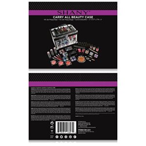 SHANY Carry All Trunk Makeup Set (Eye shadow palette/Blushes/Powder/Nail Polish and more)