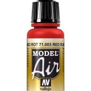 Vallejo Scarlet Red Paint, 17ml