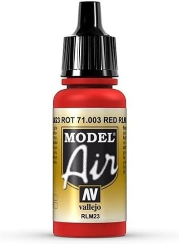 Vallejo Scarlet Red Paint, 17ml