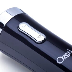 Ozeri Nouveaux Electric Removable Free Foil Cutter Wine Opener, Black