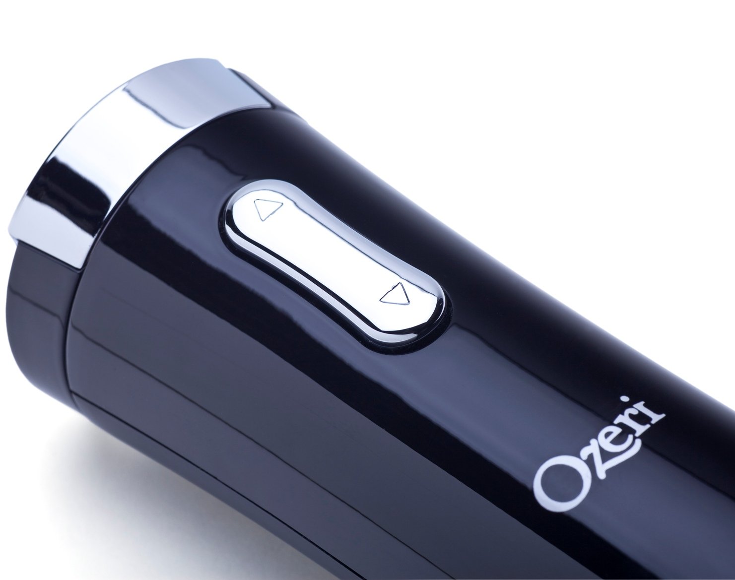 Ozeri Nouveaux Electric Removable Free Foil Cutter Wine Opener, Black