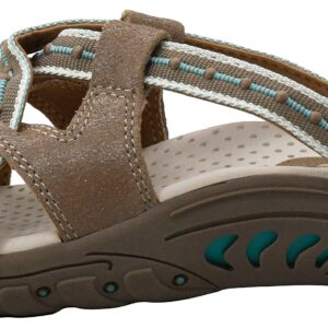 Skechers womens Reggae-soundstage,Taupe,11 M US