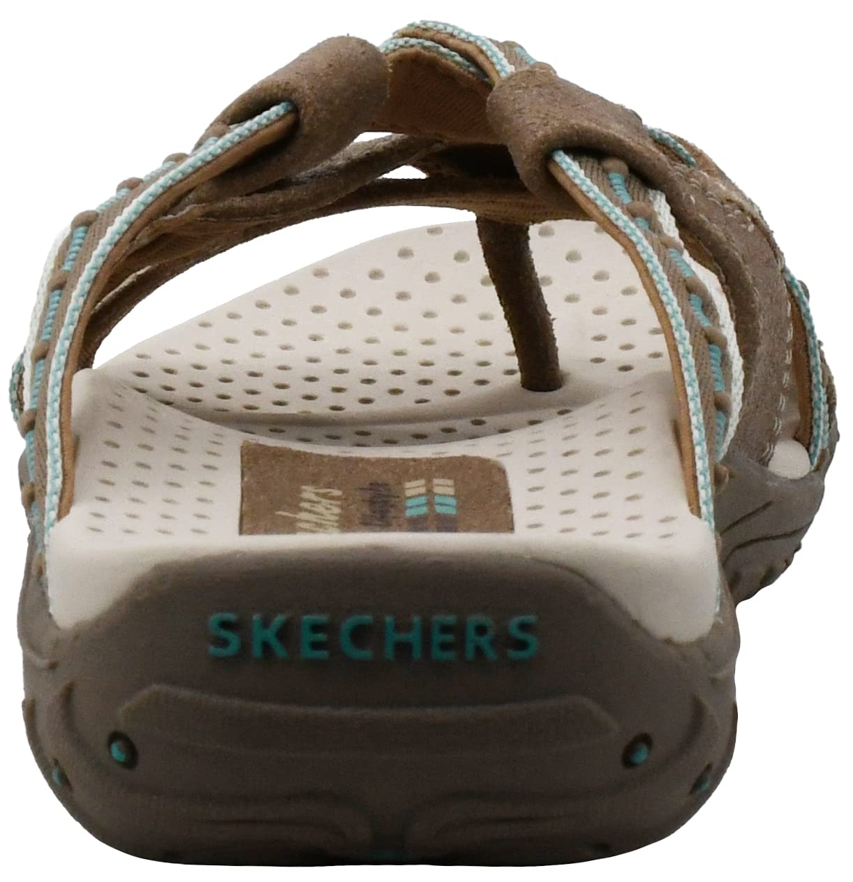 Skechers womens Reggae-soundstage,Taupe,11 M US