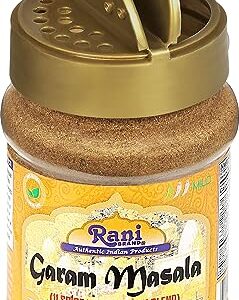 Rani Garam Masala Indian 11-Spice Blend 3oz (85g) PET Jar ~ All Natural, Salt-Free | Vegan | No Colors | Gluten Friendly | NON-GMO| Kosher | Indian Origin