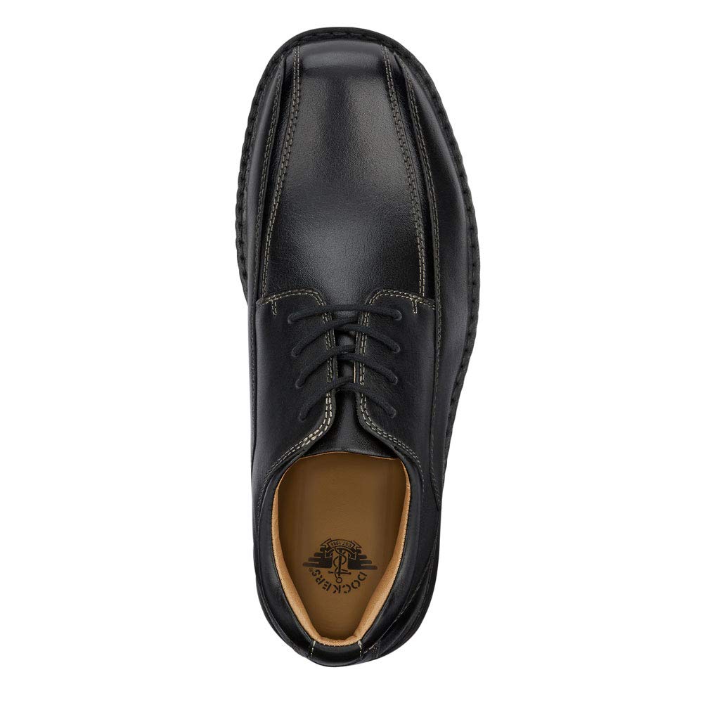 Dockers Men’s Trustee Leather Oxford Dress Shoe,Black,12 M US