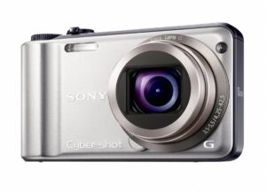 sony cyber-shot dsc-h55 14.1mp digital camera with 10x wide angle optical zoom with steadyshot image stabilization and 3.0 inch lcd (silver)