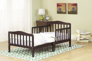 toddler bed - espresso (401e)