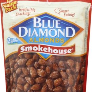 Blue Diamond Almonds Gluten Free Smokehouse Flavored Snack Nuts, 16 Oz Resealable Bag (Pack of 1)