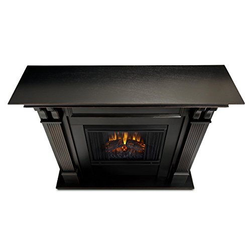 Real Flame 7100E-M 7100E Ashley Electric Fireplace, Medium, Mahogany