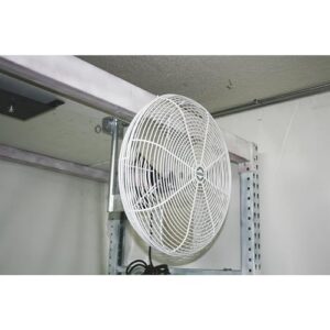 j & d mfg. ez breeze basket fan - 20in. dia. 1680 cfm, 1/10 hp, 115 volt, model number vdb20g