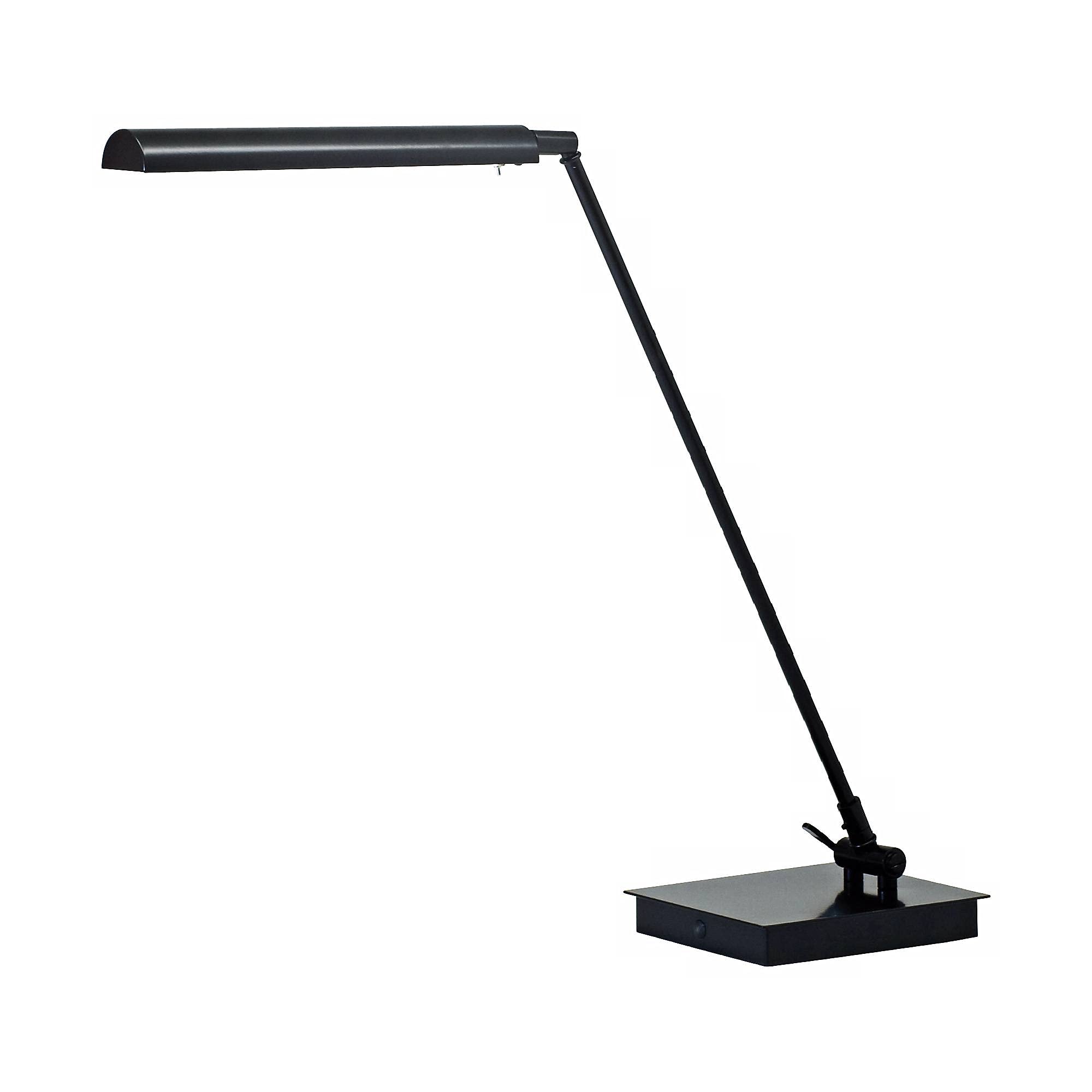 House of Troy G350-BLK Generation Collection 11-Inch to 22-Inch Adjustable LED Desk/Piano Lamp, Black