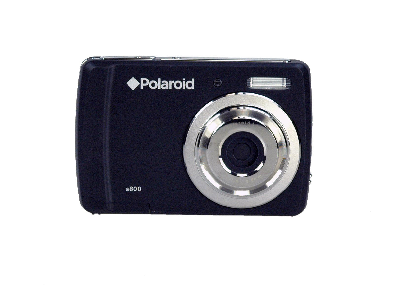 Polaroid CAA-800BC 8MP CMOS Digital Camera with 2.4-Inch LCD Display (Black)