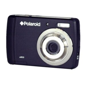 Polaroid CAA-800BC 8MP CMOS Digital Camera with 2.4-Inch LCD Display (Black)