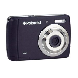 Polaroid CAA-800BC 8MP CMOS Digital Camera with 2.4-Inch LCD Display (Black)