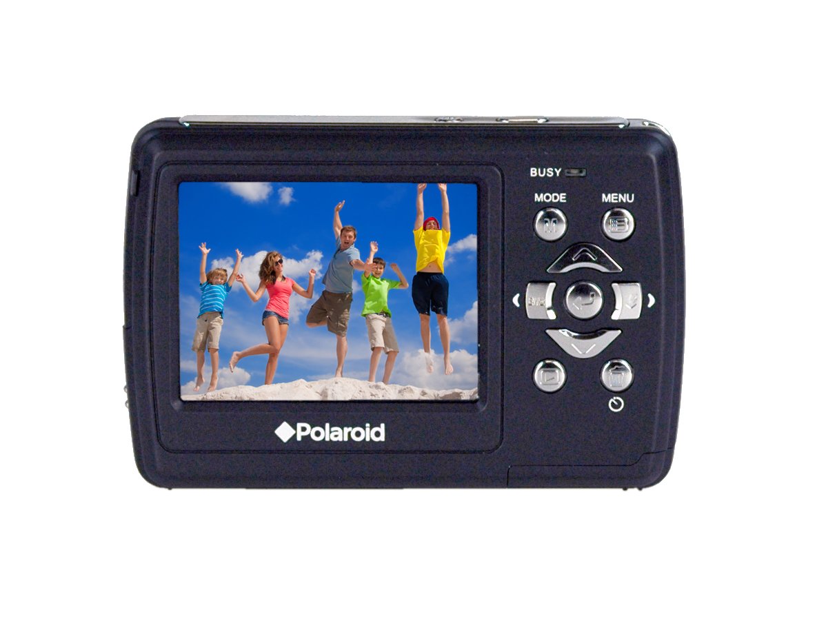 Polaroid CAA-800BC 8MP CMOS Digital Camera with 2.4-Inch LCD Display (Black)