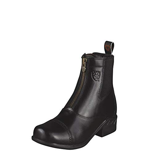 Ariat Womens Heritage RT Zip Paddock Boot Black 7