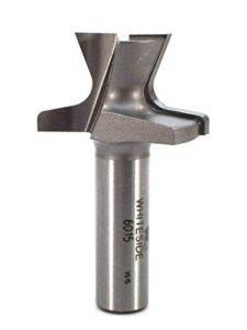 whiteside router bits 6015 door edge bit with 1-1/2-inch large diameter and 7/8-inch cutting length