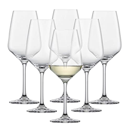 Schott Zwiesel 115670 Wine Glass, Clear, 12.8 fl oz (356 ml), TASTE White Wine, Pack of 6