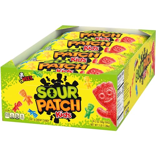 SOUR PATCH KIDS Soft & Chewy Candy, 24 - 2 oz Bags