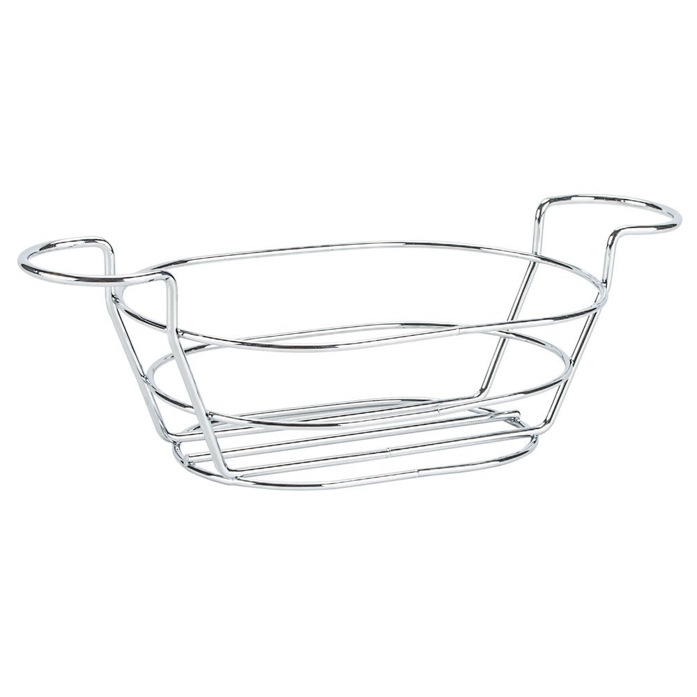 American Metalcraft BSKC69 Baskets, 12.875" Length x 6.375" Width, Silver