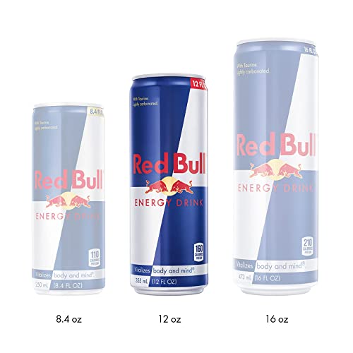 Red Bull Energy Drink, 12 Fl Oz, 24 Cans