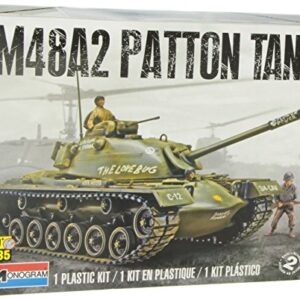 Monogram Revell 1:35 M48A2 Patton Tank, Green