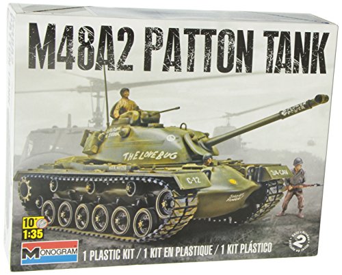 Monogram Revell 1:35 M48A2 Patton Tank, Green