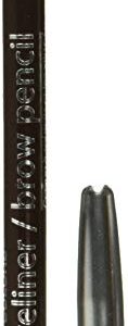 L.A. Colors 2-Piece Eyeliner/Brow Pencil with Sharpener, Dark Brown