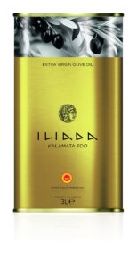 iliada extra virgin olive oil tin, 3 liter