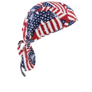 ergodyne unisex adult bandanas tools, stars and stripes