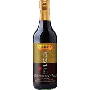 lee kum kee premium dark soy sauce, 16.9 ounces