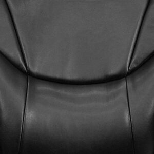 Flash Furniture Greer High Back Black LeatherSoft Executive Swivel Ergonomic Office Chair with Arms