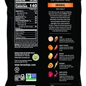 Terra Vegetable Chips, Original Chips with Sea Salt, 6.8 Oz