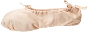 sansha unisex-adult pro 1 canvas ballet slipper,light pink,6 m (4 m us women's)