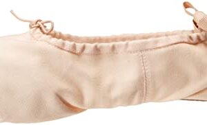 Sansha unisex-adult Pro 1 Canvas Ballet Slipper,Light Pink,6 M (4 M US Women's)