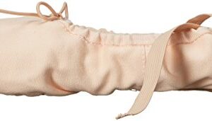 Sansha unisex-adult Pro 1 Canvas Ballet Slipper,Light Pink,6 M (4 M US Women's)