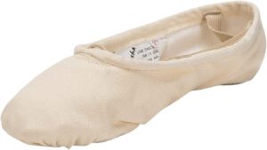 sansha mens pro 1 canvas ballet slipper dance shoes, light pink, 9 women 7 men us